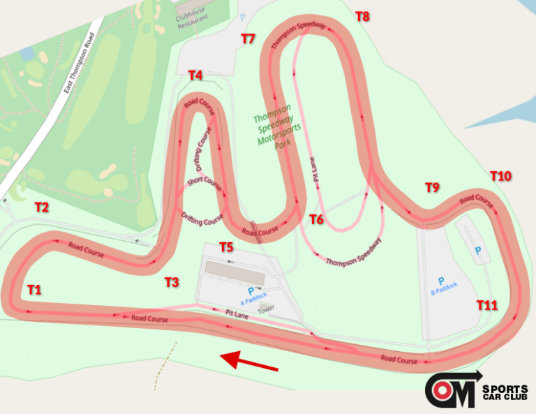 Thompson Speedway Motorsports Park – COM Sports Car Club
